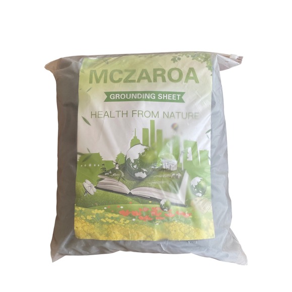 MCZAROA | Bedding | Mczaroa Grounding Sheet Queen Size Fitted Silver ...